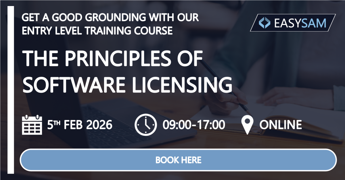 Principles of Software Licensing | 5th February 2026 - EasySAM